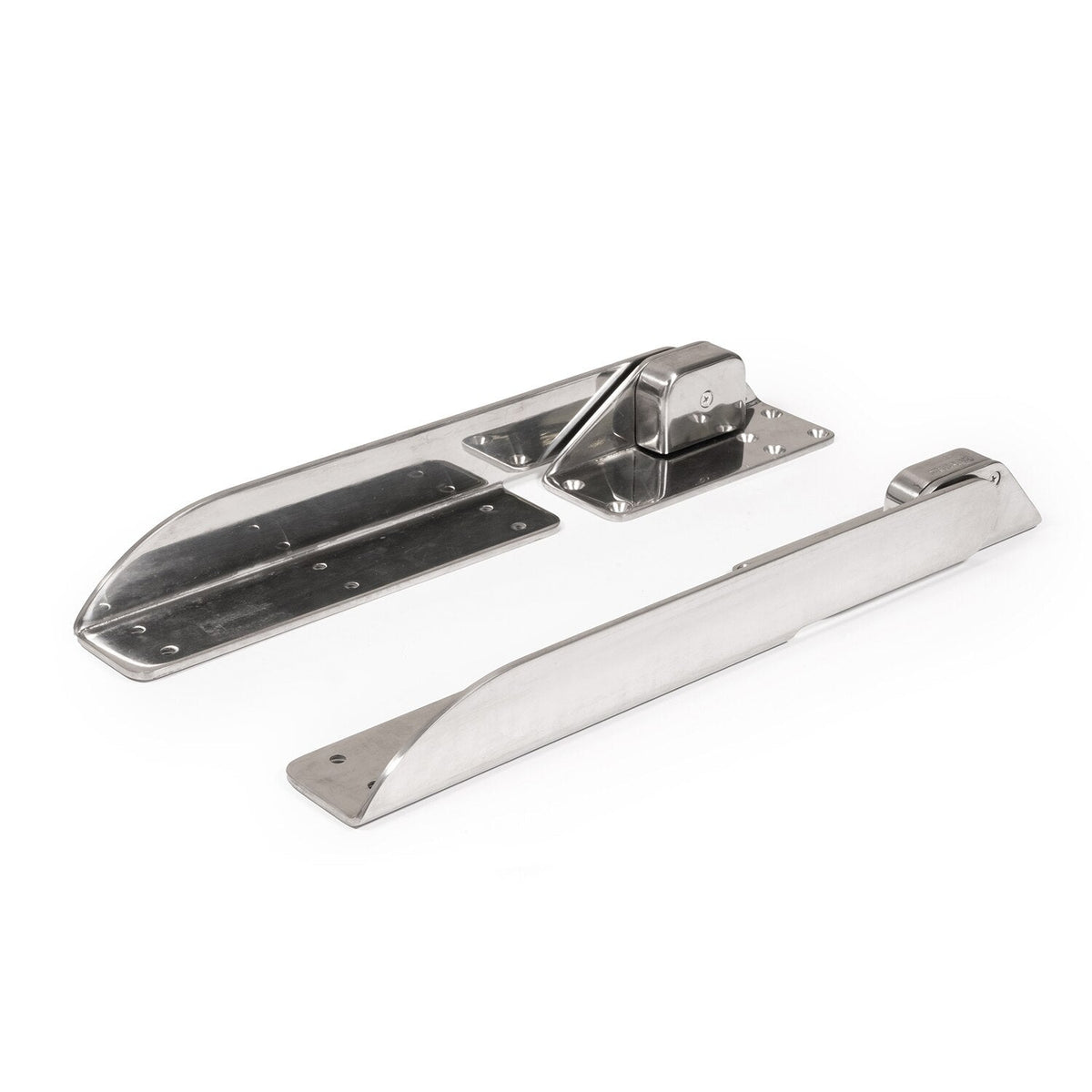 Command Ratchet Hinges 18-1/2 Inch Stainless Steel (1 Pair) - SewKnot