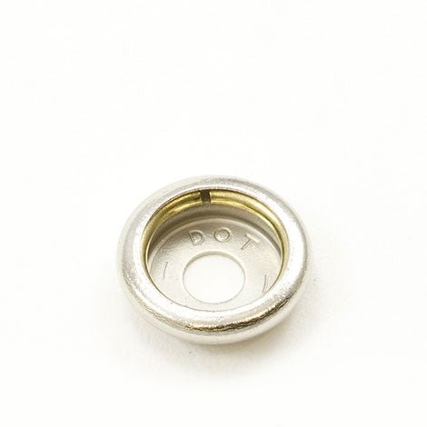 DOT Durable Socket 93-XB-10224-1A Nickel-Plated Brass 100 pack - SewKnot