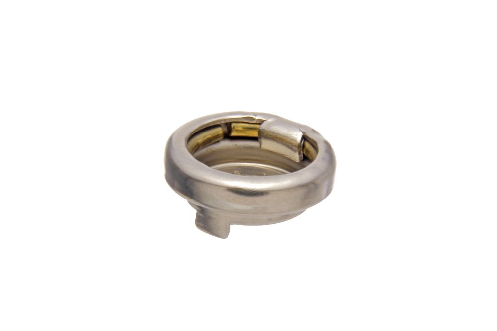 Pull-the-DOT Socket 92-XB-18201--1A Nickel-Plated Brass 100 pack - SewKnot