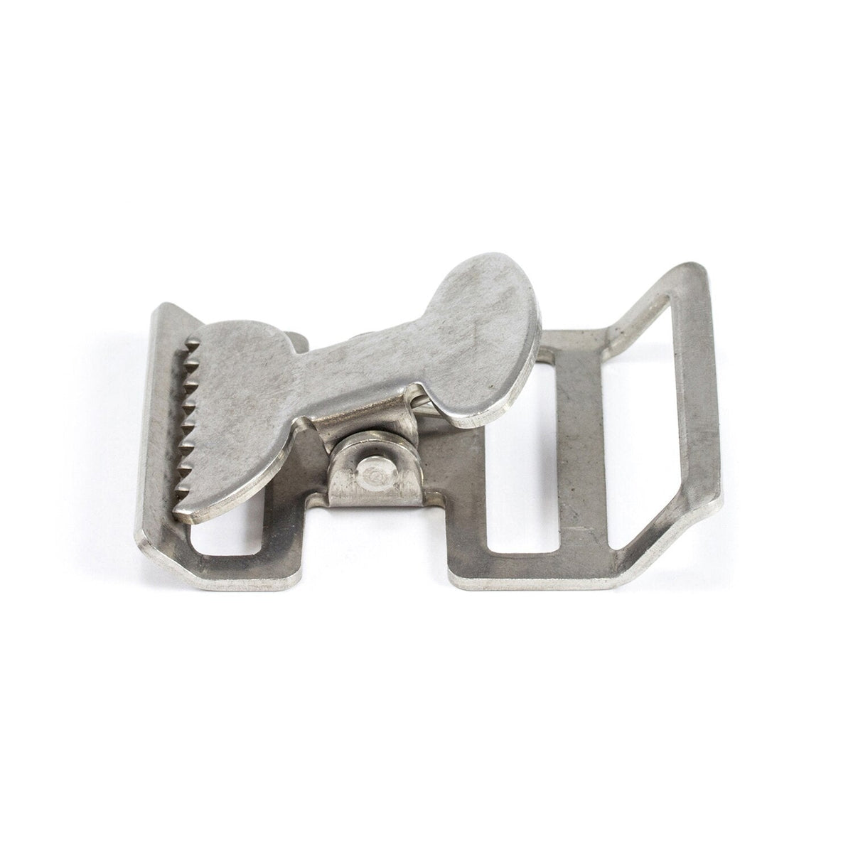 Push-Button Buckle 1-1/2 Inch Stainless Steel #6105 - SewKnot