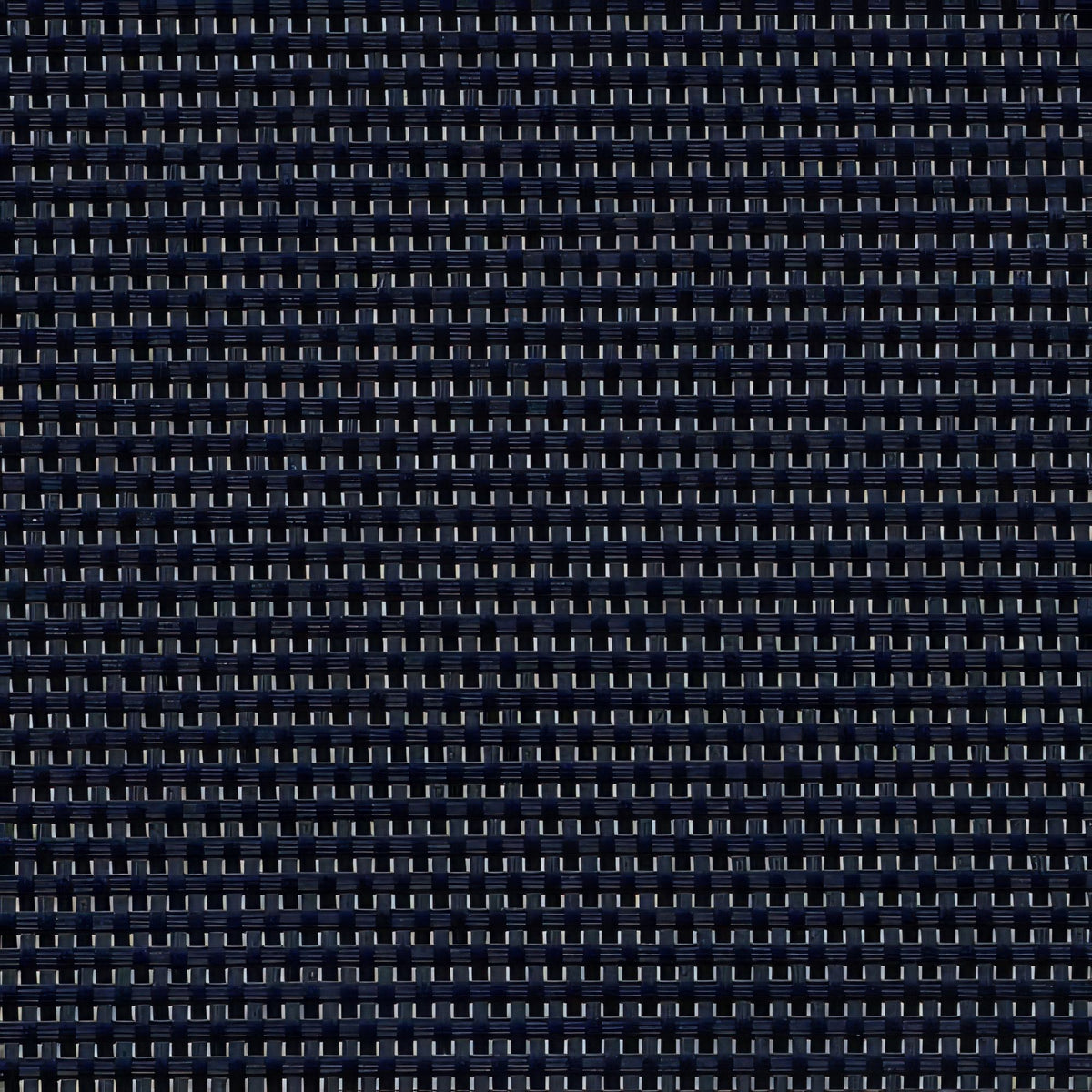 Sample of Phifertex Matte Navy Caneweave LMN 54-inch Wicker Weave ...