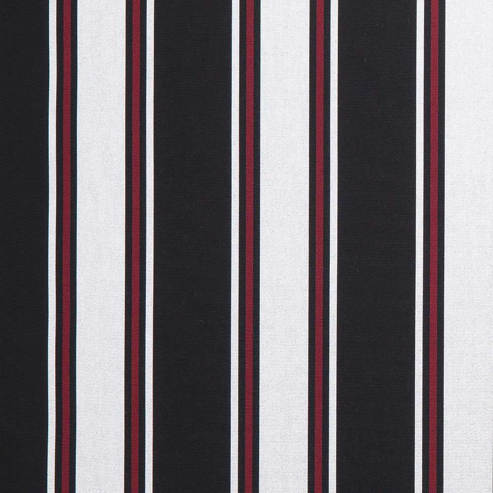 Sample of Sunbrella Hatteras Raven 4989-0000 46-Inch Stripes Awning ...