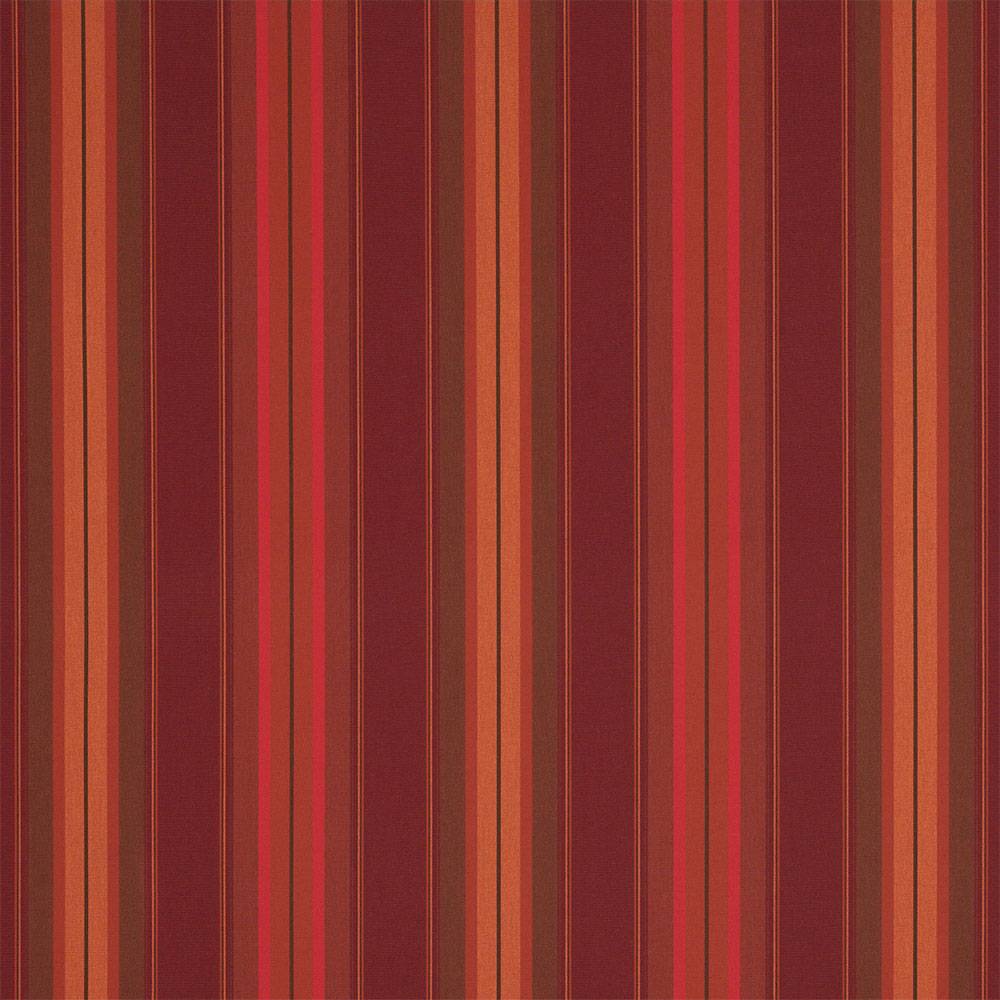Sunbrella Saxon Chili 4885-0000 46-Inch Stripes Awning / Shade Fabric ...