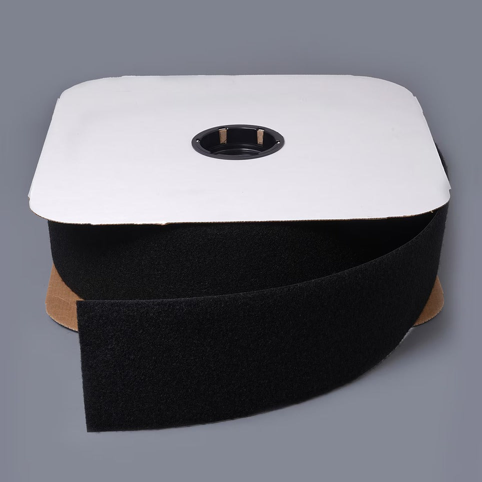 Texacro Nylon Tape Loop #71 Standard Backing 4 inch Black (50 yard roll ...